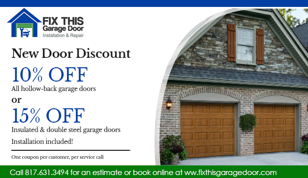 COUPONS | Fix This Garage Door